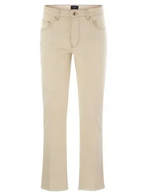 FAY Denim 5-pocket Trousers - Multicolor