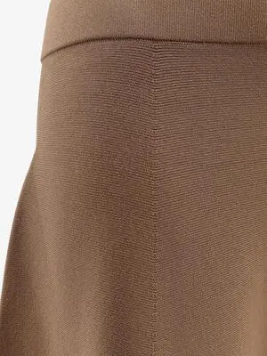 Max Mara Lazio Viscose Blend Skirt - Multicolor