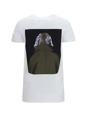 Max Mara Graphic Print T-shirt - White