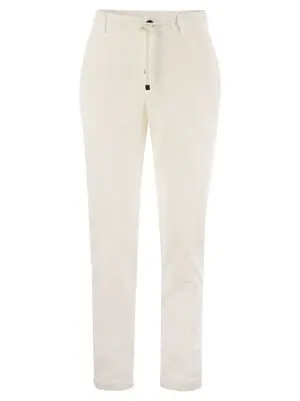Peserico Corduroy Trousers - White