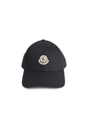 Moncler Cotton Cap - Black