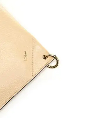 Chloé Spin Clutch Bag - Cream
