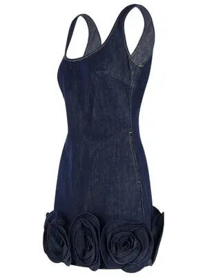 SELF-PORTRAIT Denim Dress
