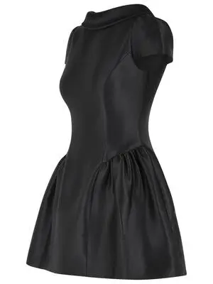 SELF-PORTRAIT Polyester Taffeta Mini Dress