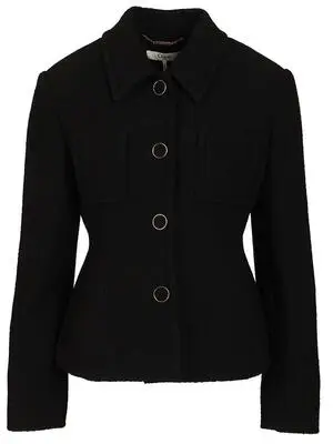 Chloé Single-breasted Short Blazer