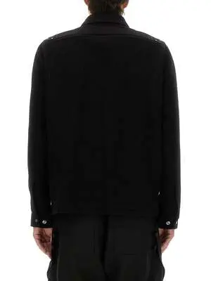 Rick Owens Wool Shirt Jacket