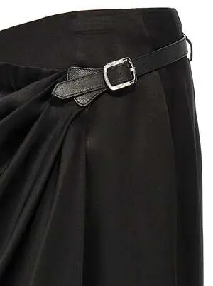 TOM FORD Silk Satin Wrap Skirt
