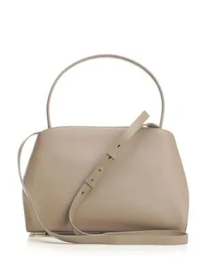 FERRAGAMO Hug Shulder Small Soft Bicolor - Cream