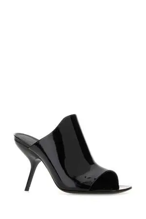 FERRAGAMO Back Leather Slide Mules