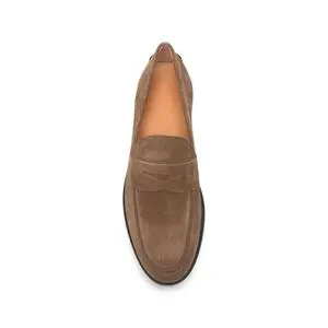 TOD'S Suede Loafers - Brown