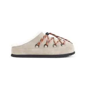 Prada Shearling-lined Mules - Multicolor