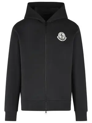 Moncler Cotton Sweatshirt - Black