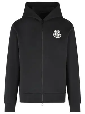 Moncler Cotton Sweatshirt - Black