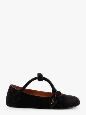 Alaïa Le Teckel Suede Ballet Flats - Multicolor