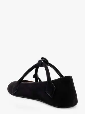 Alaïa Le Teckel Suede Ballet Flats - Multicolor