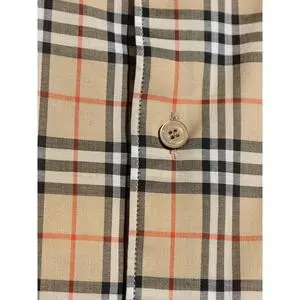 Burberry Neutrals Shirts - Cream