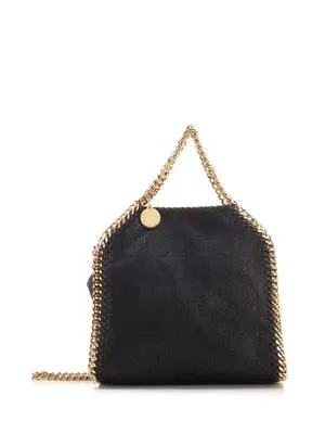 Stella McCartney Borsa Tote Micro Falabella - Black