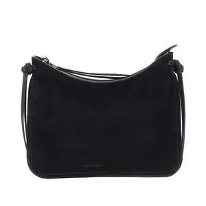 Phoebe Philo Leather Small 'gig' Shoulder Bag - Black