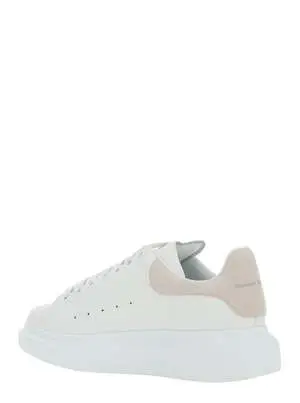 Alexander McQueen Leather Low Top Sneakers - White