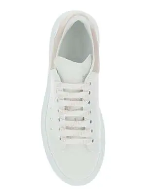 Alexander McQueen Leather Low Top Sneakers - White