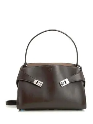 FERRAGAMO Ferragamo Women Hug Soft Shoulder Bag Brown
