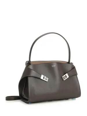 FERRAGAMO Hug Soft Shoulder Bag - Brown