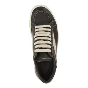 Rick Owens Leather Vintage Sneakers - Brown