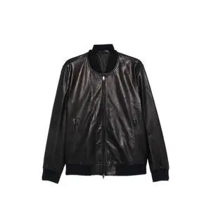 Brioni Leather Jacket - Black