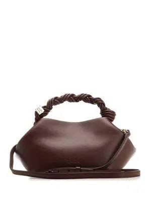 GANNI Bou Recycled Leather Handbag