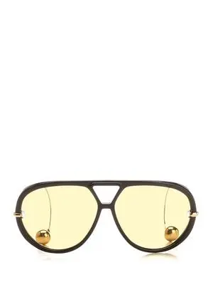 Bottega Veneta Loop Glasses