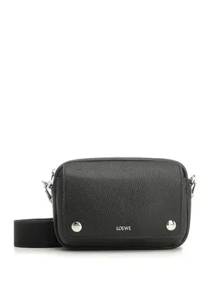 Loewe Messenger Pebble Bag - Black