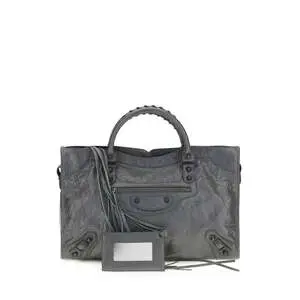 Balenciaga Grey Tote Bags - Gray