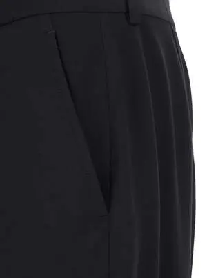 Balenciaga Black Pants With Belt Loops In Wool Blend