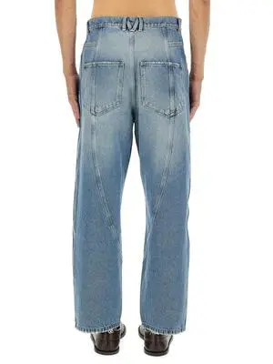 Moschino Cotton Denim Jeans