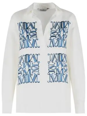 Max Mara Filtrooceano' Silk Shirt - White