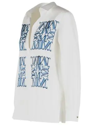 Max Mara Filtrooceano' Silk Shirt - White