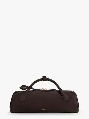 Alaïa Teckel Clutch Suede Handbag - Multicolor