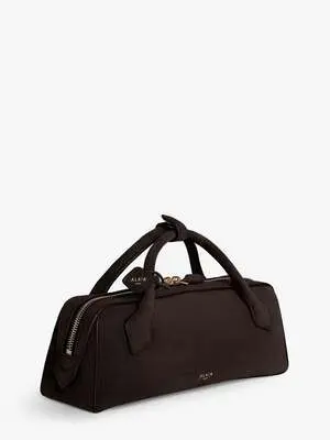 Alaïa Teckel Clutch Suede Handbag - Multicolor