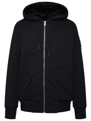 Moose Knuckles Classic Bunny 3 Jacket In Cotton Blend - Black