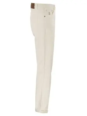 Brunello Cucinelli Tailored Trousers - White