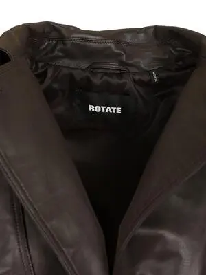 ROTATE BY BIRGER CHRISTENSEN Motorcycle Jacket - Brown