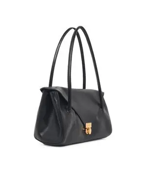 Marni East West' Leather Bag - Black
