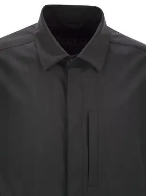 Herno Shirt-cut Jacket In Tech Wool