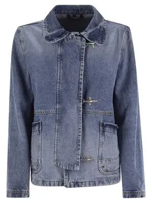 FAY Cotton Denim 3 Ganci Jacket - Multicolor