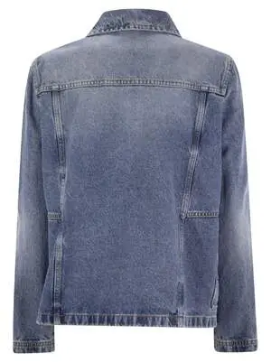FAY Cotton Denim 3 Ganci Jacket - Multicolor