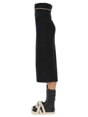 Moncler Midi Knit Skirt
