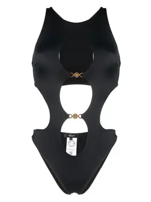 Versace Trigreca One-piece Swimsuit - Black