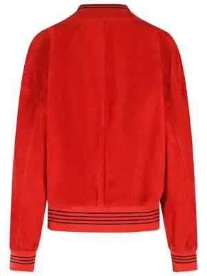 Versace Suede Jacket - Red