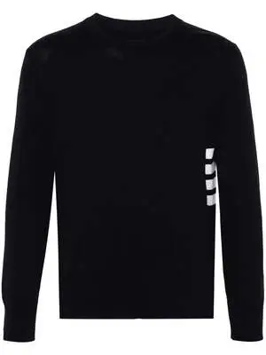 Thom Browne 4-stripe Detail Sweater - Blue