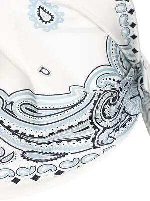 FERRAGAMO Arabesque Print Scarf Top